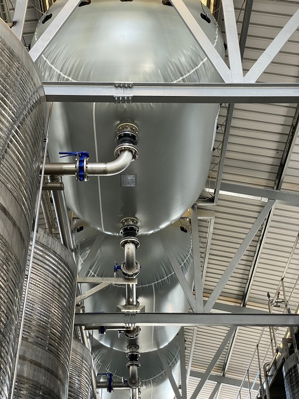 New system to capture and reuse CO2 from fermentations